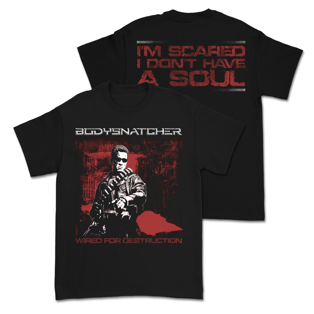 Terminator T-Shirt – Bodysnatcher Official Merchandise